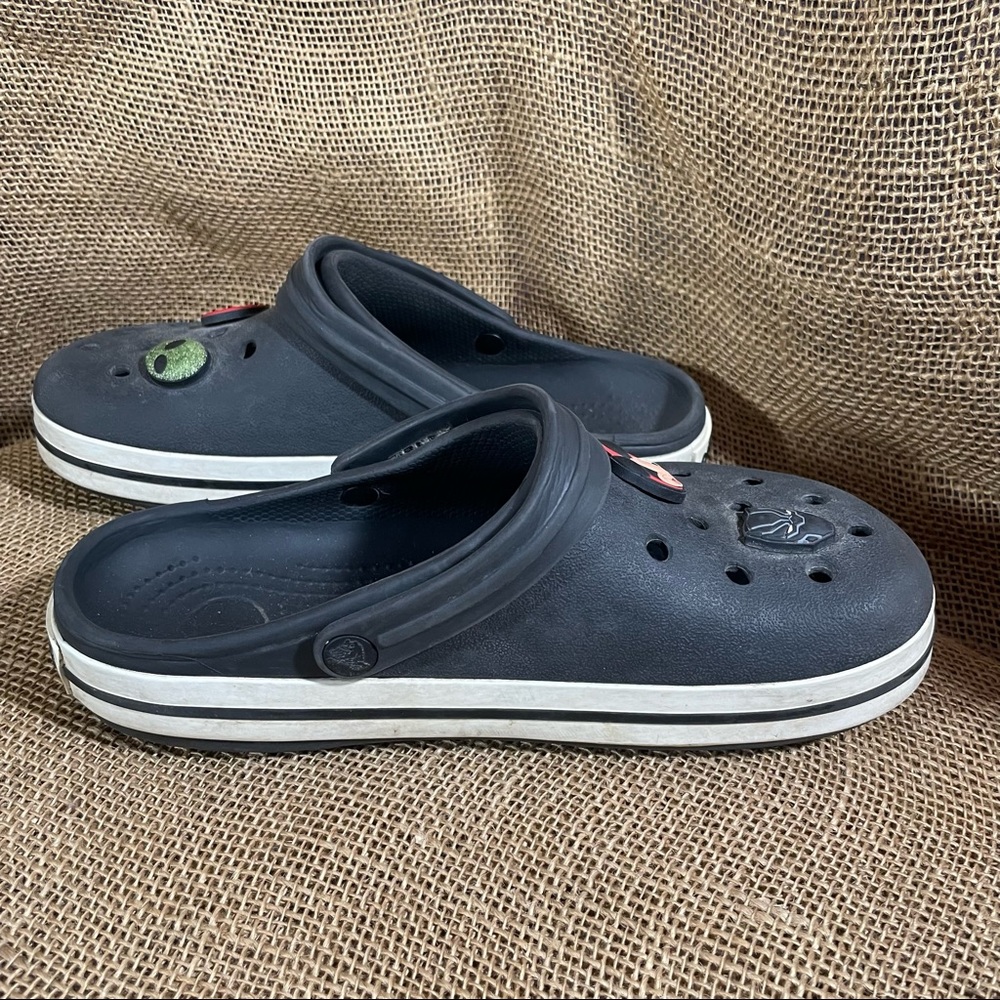 Crocs Classic Clog Black Mickey Alien Slip On Shoe - Gem